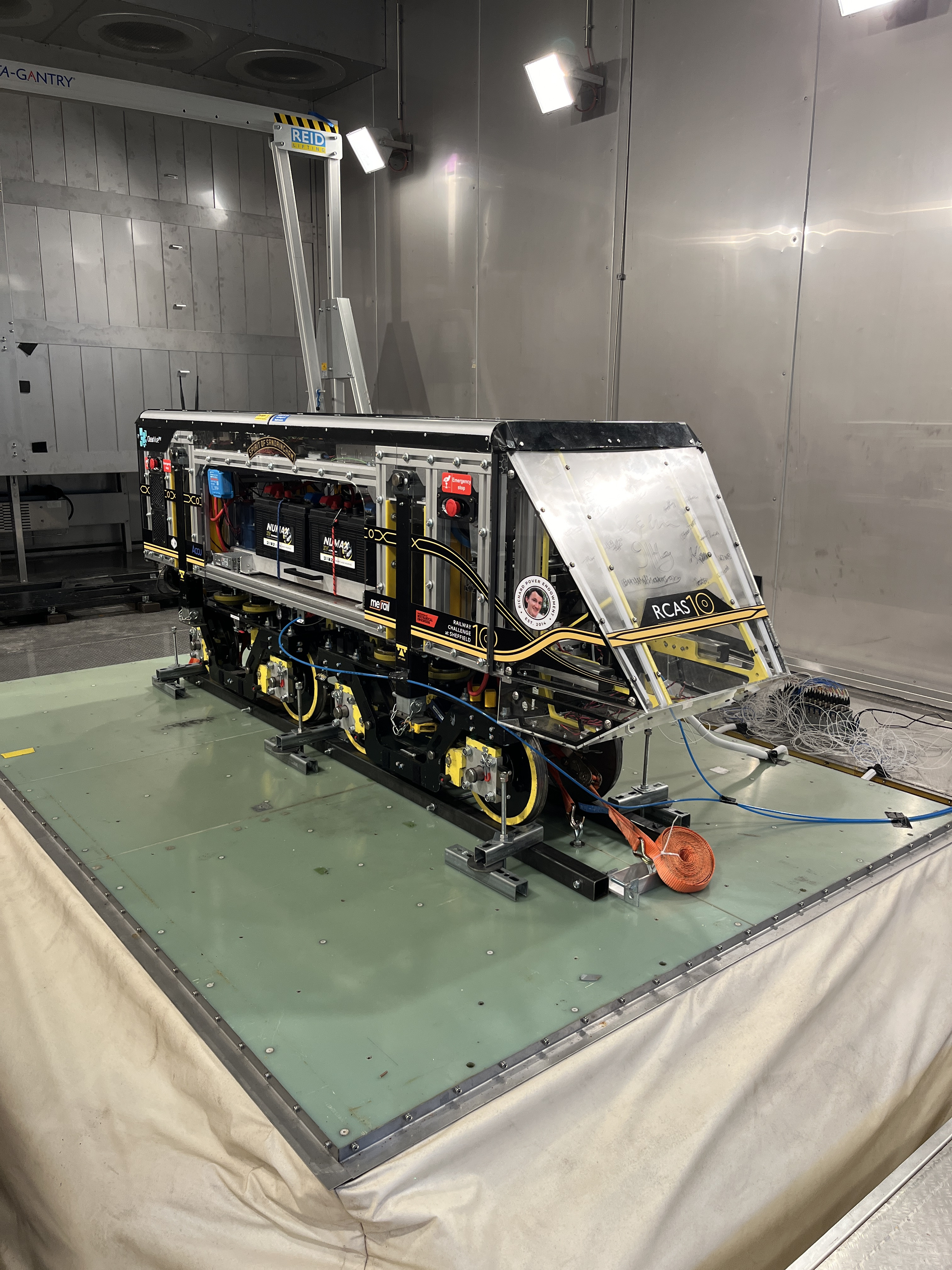 Dynamic Testing of Railway Challenge at Sheffield (RCAS) Locomotive ...