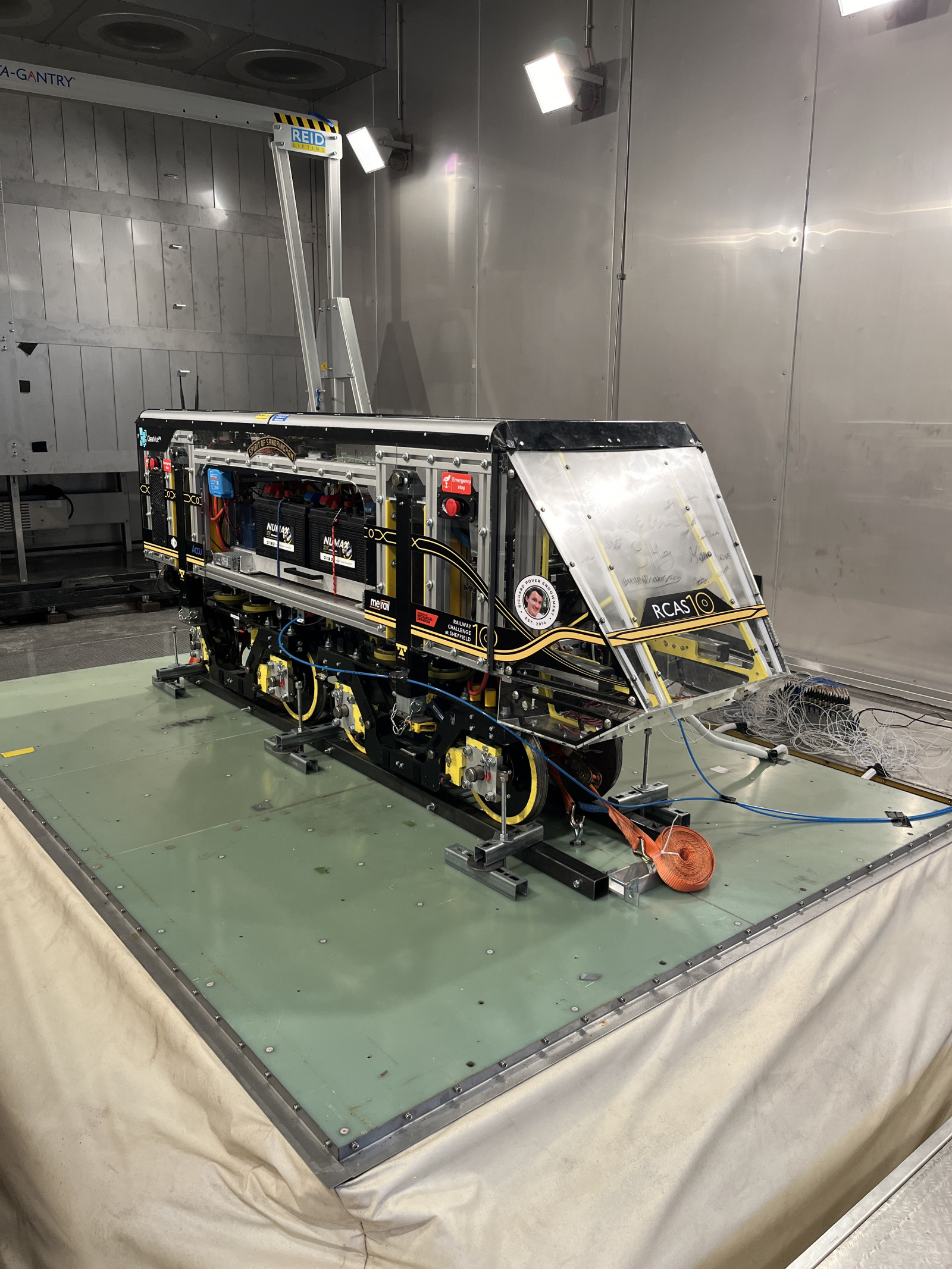 Dynamic Testing of the Railway Challenge at Sheffield (RCAS) Locomotive ...